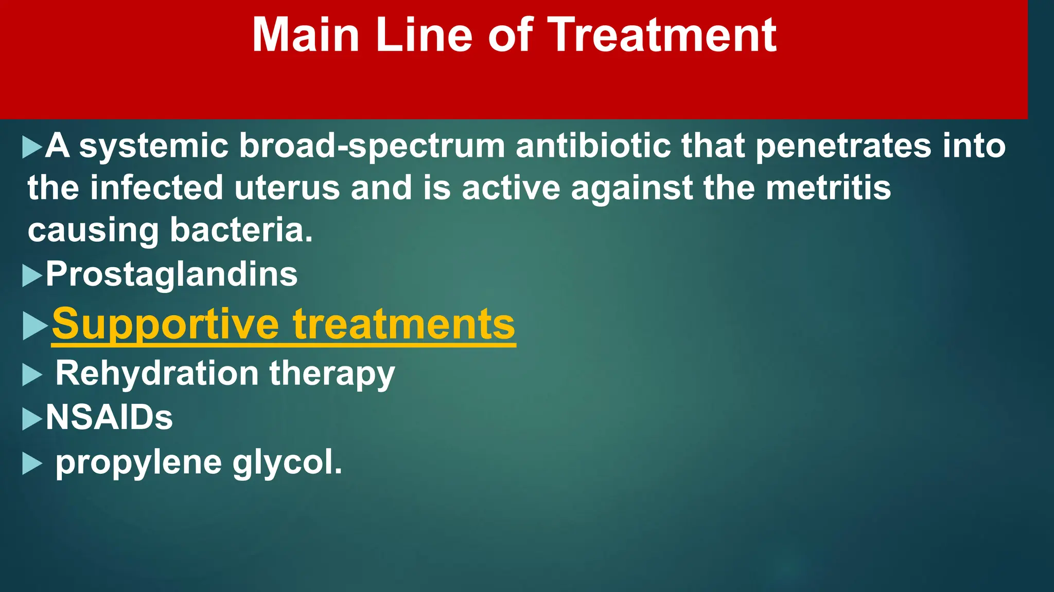 Part 3 Postpartum Metritis in Farm Animals(Causes- Signs and Main Line ...