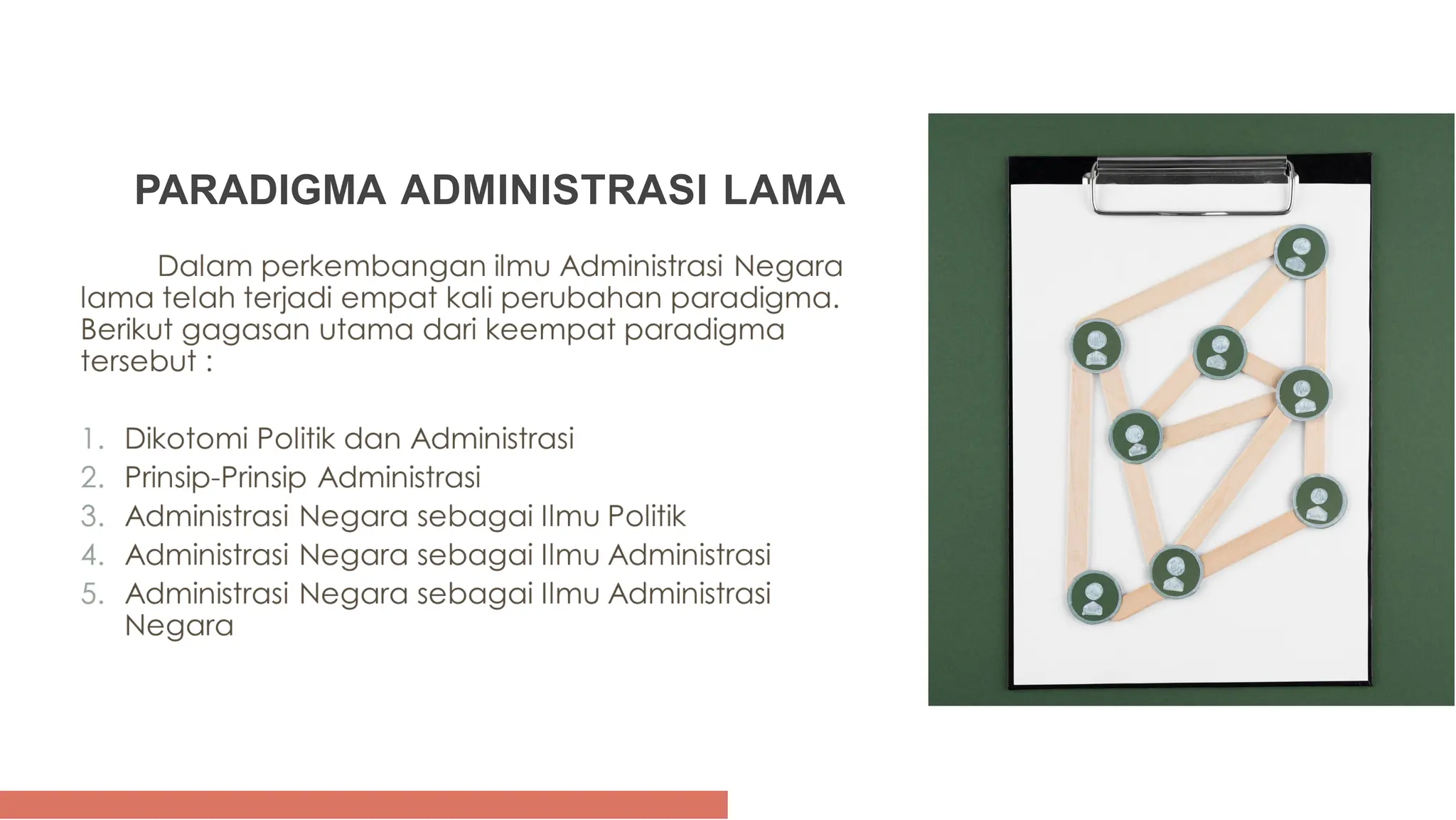 Perkembangan Paradigma Administrasi Publik | PPTX