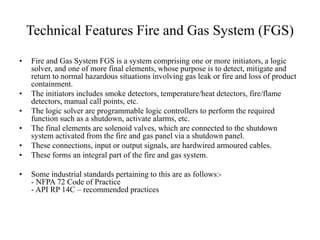 Fire and Gas Detection System : Part 3_Technical Features, Locating ...
