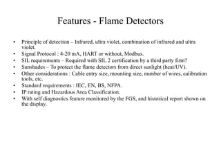 Fire and Gas Detection System : Part 3_Technical Features, Locating ...