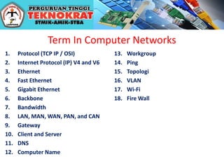 Part 3 term in c omputer network | PPT