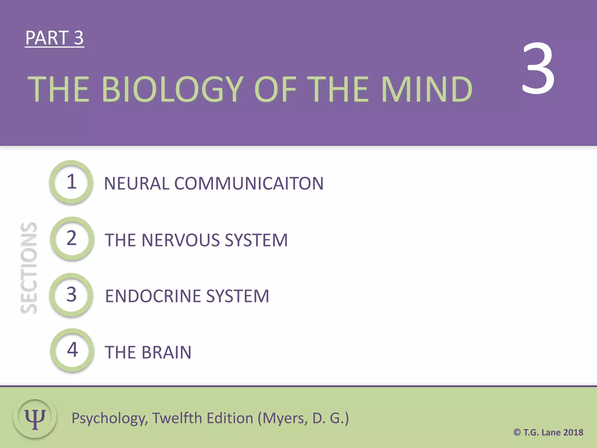 Part 3 (The Biology of Mind) | PPTX