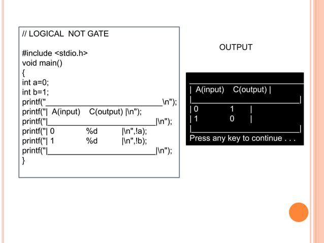 C Programming Language Part 4 | PPT