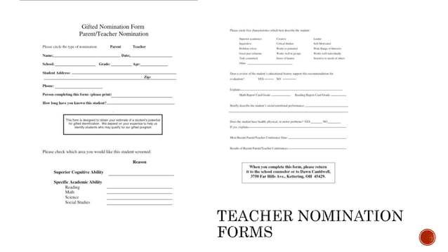 Assessment of Gifted and Talented | PPTX | Special Education | Education