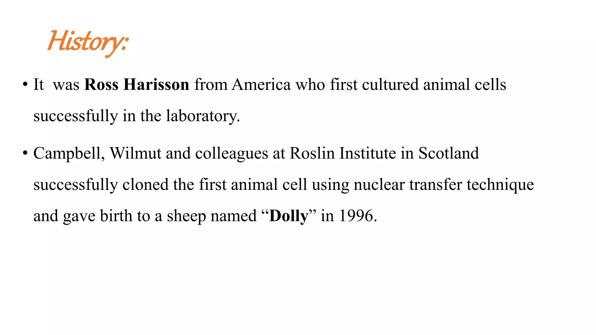 Animal Cell Culture: Growth of animal cells in culture. PHARMACEUTICAL ...