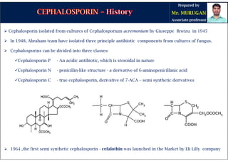 MC - III, Unit - 1, Part 4 - Cephalosporin.pdf