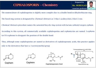 MC - III, Unit - 1, Part 4 - Cephalosporin.pdf