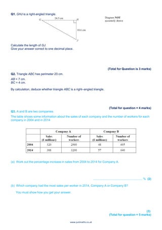 Part 4 final countdown - questions | PDF
