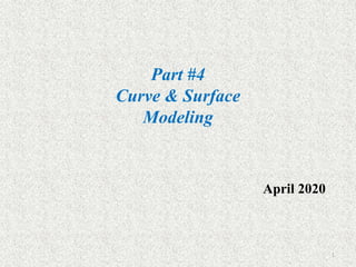 Part 4- Geometric Modeling.pptx
