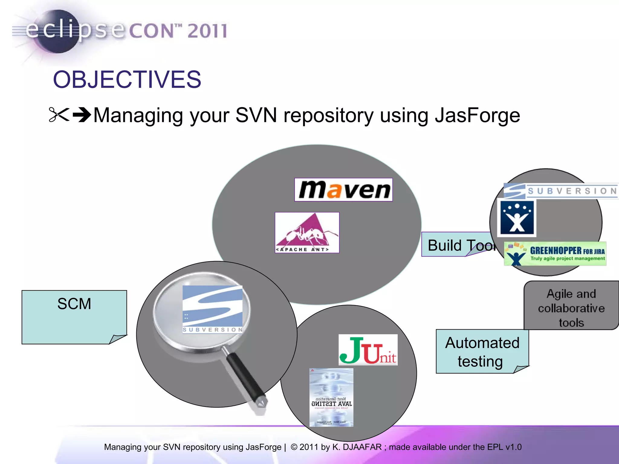Part 4 - Managing your svn repository using jas forge | PPT | Operating Systems | Computer ...