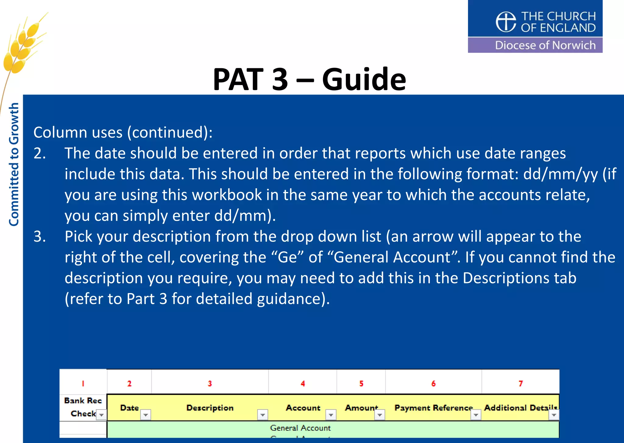 Part 4 - Receipts and Payments Tab | PDF