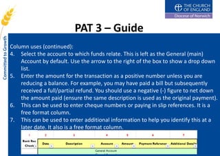 Part 4 - Receipts and Payments Tab | PPT