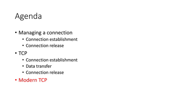 Part4-reliable-tcp.pptx | Computer Networking | Computing