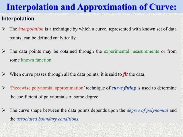 Part 4 Types And Mathematical Representations Of Curves Pptx 3 D Graphics Computer Software