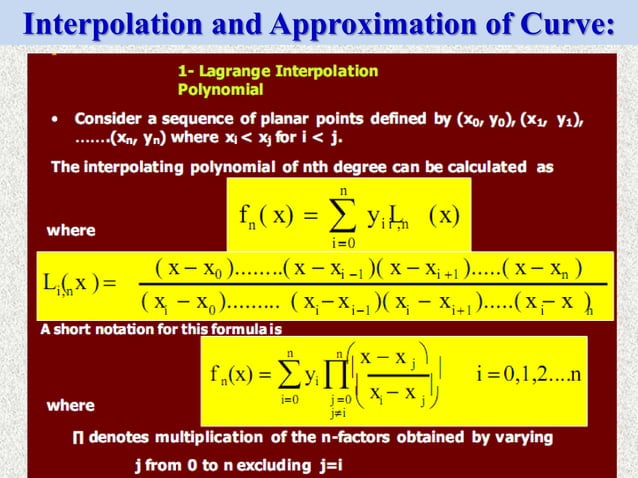 Part 4-Types and mathematical representations of Curves .pptx | 3-D ...