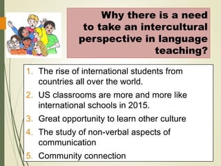 Intercultural language learning activities | PPTX