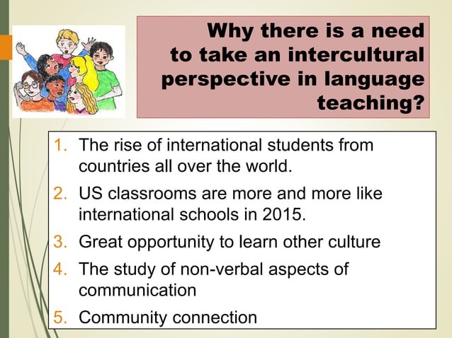 Intercultural language learning activities | PPT