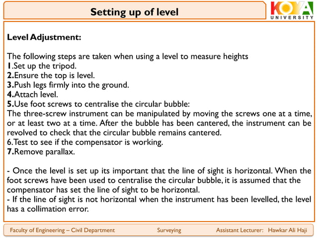 Part 4, Levelling 1.pdf | Geology | Science
