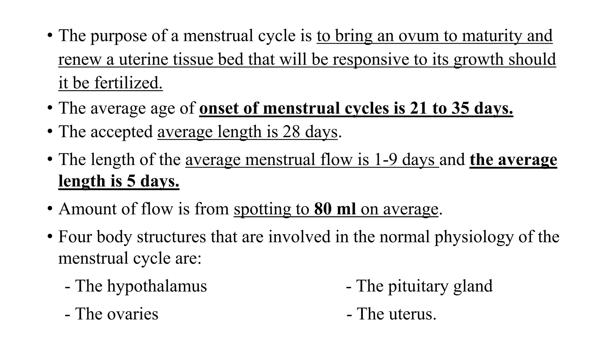 The menstrual cycle | PPTX