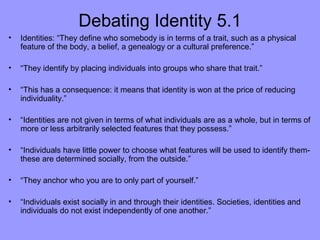 Part 5 identity | PPT