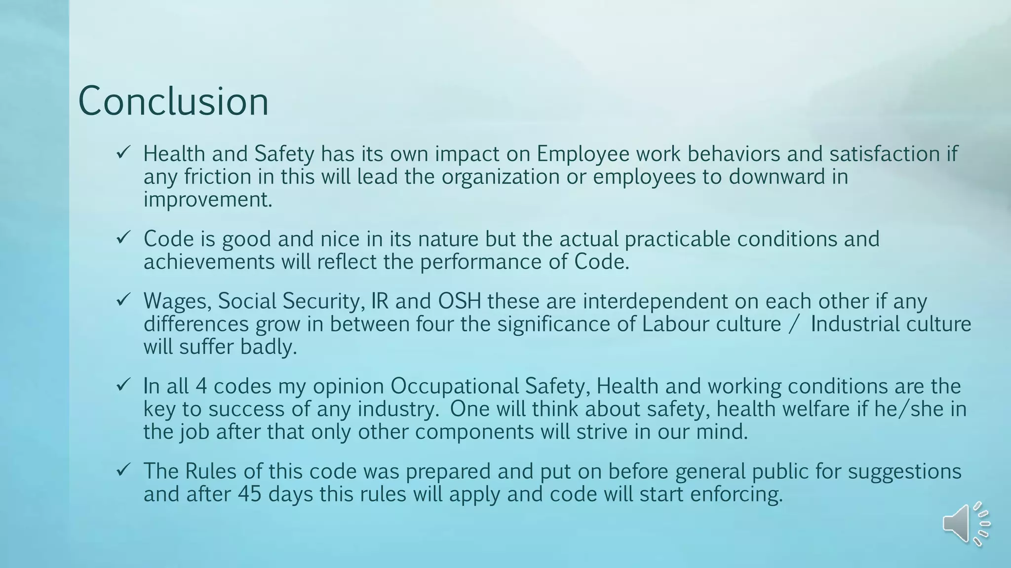 CODE ON OSH 2020 | PPTX