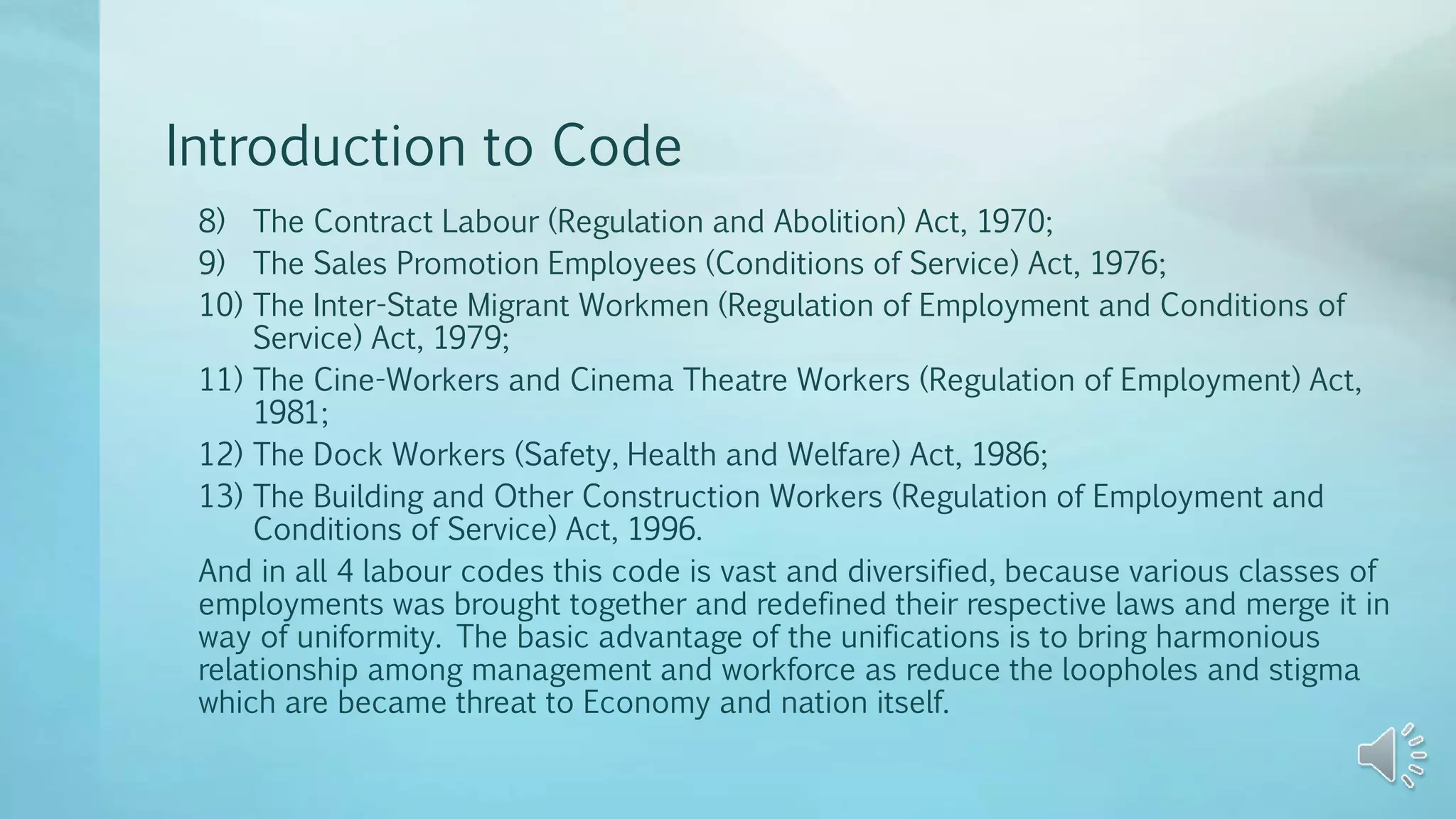 CODE ON OSH 2020 | PPTX