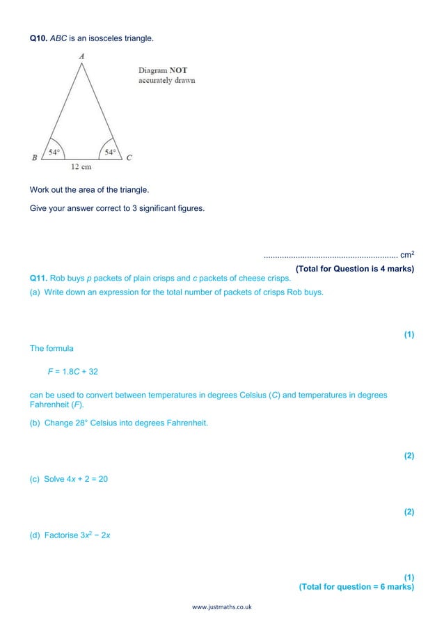 Part 5 final countdown - questions | PDF