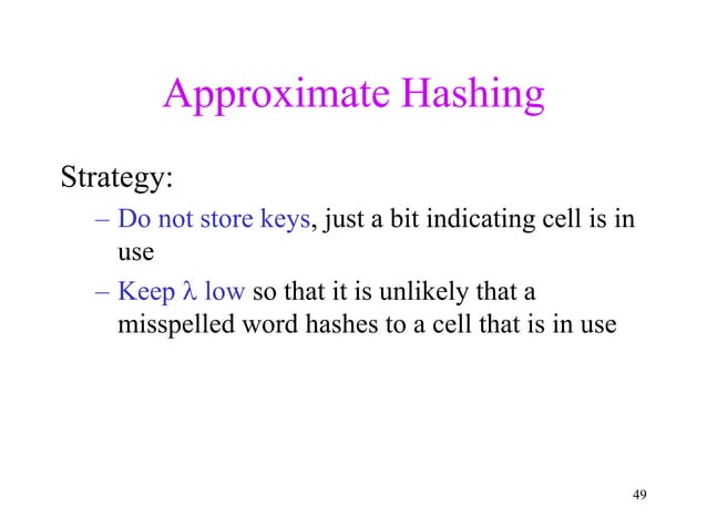 Hashing In Data Structure Download PPT i | PPT | Databases | Computer Software and Applications