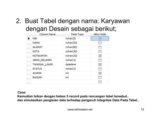Part 5 integritas data lanj.. | PPT
