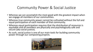 CCC Workshop - Part 5: Community Engagement & Building Community Power ...