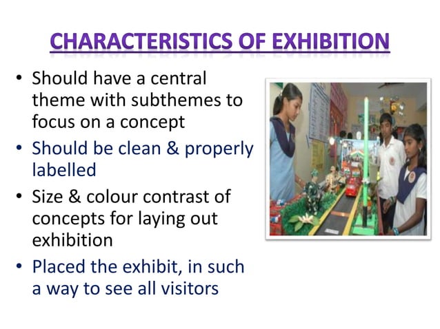 Methods of Teaching- Exhibitions, Field trips, Roleplay, Project method, Problem Based Learning ...