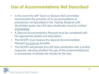 Testing Students with Disabilities | PPT