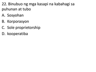 PART 5 NAT GRADE 10 ARALING PANLIPUNAN P | PPTX