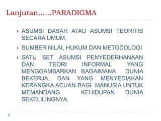 Part 5 (p embangunan dan paradigmanya) | PPTX