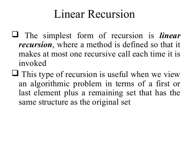 Data Structures Part5 Recursion