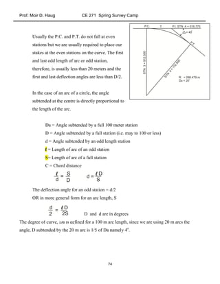 Part 5 simple curves updated | PDF