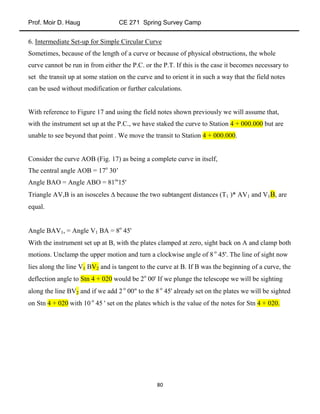 Part 5 simple curves updated | PDF