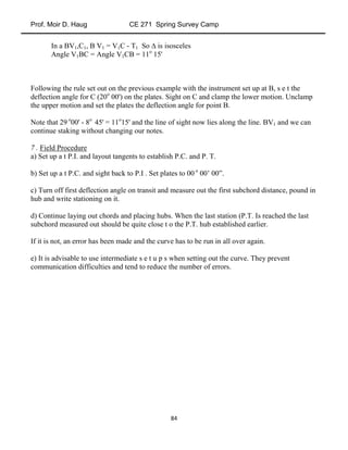 Part 5 simple curves updated | PDF