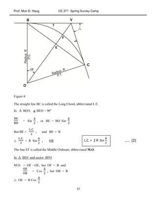 Part 5 simple curves updated | PDF