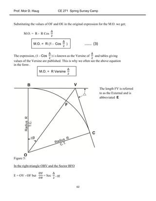 Part 5 simple curves updated | PDF