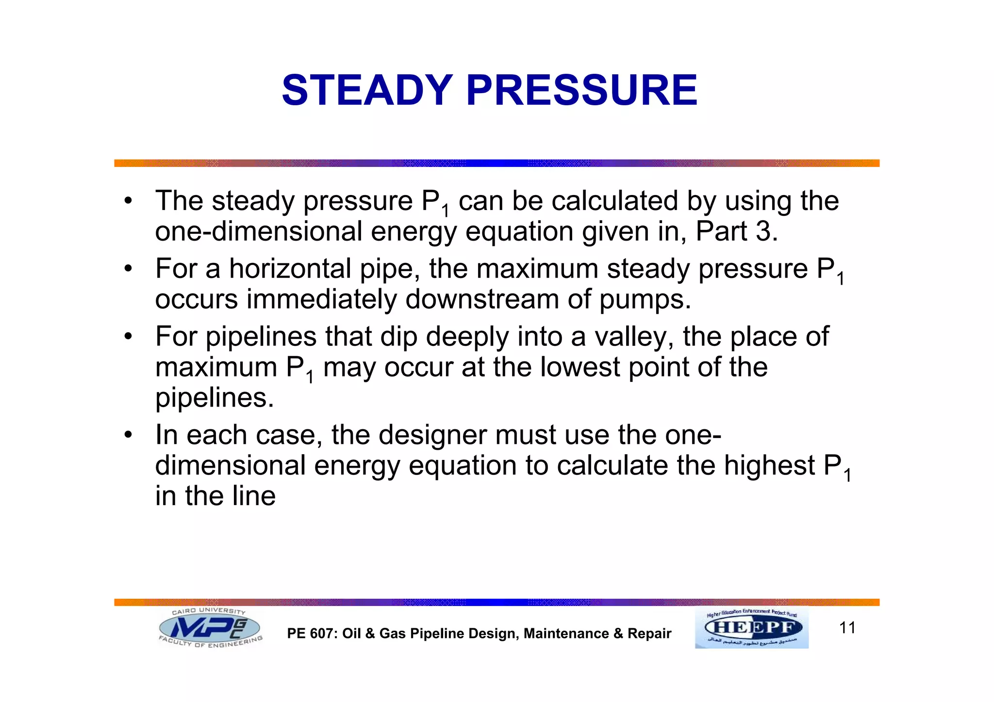 Part 5 structural design of pipelines | PDF