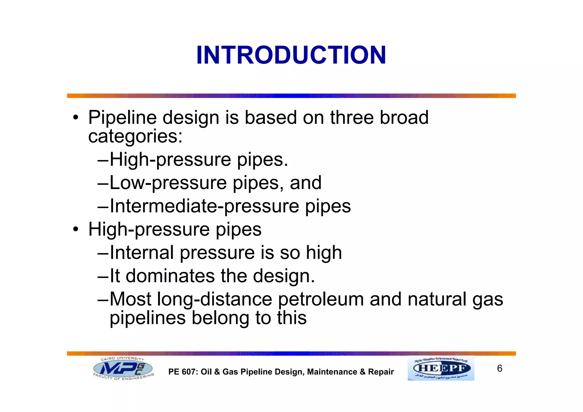 Part 5 structural design of pipelines | PDF