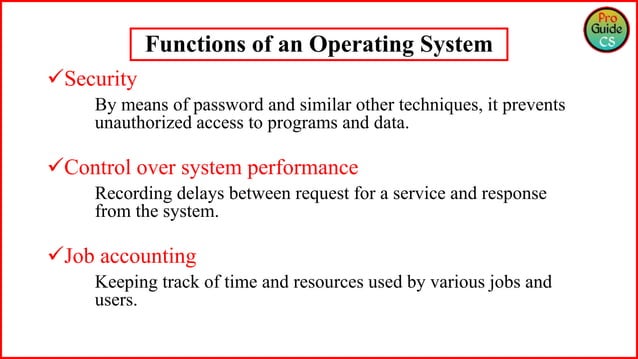 Part 6 Computer Oprating System | PPT