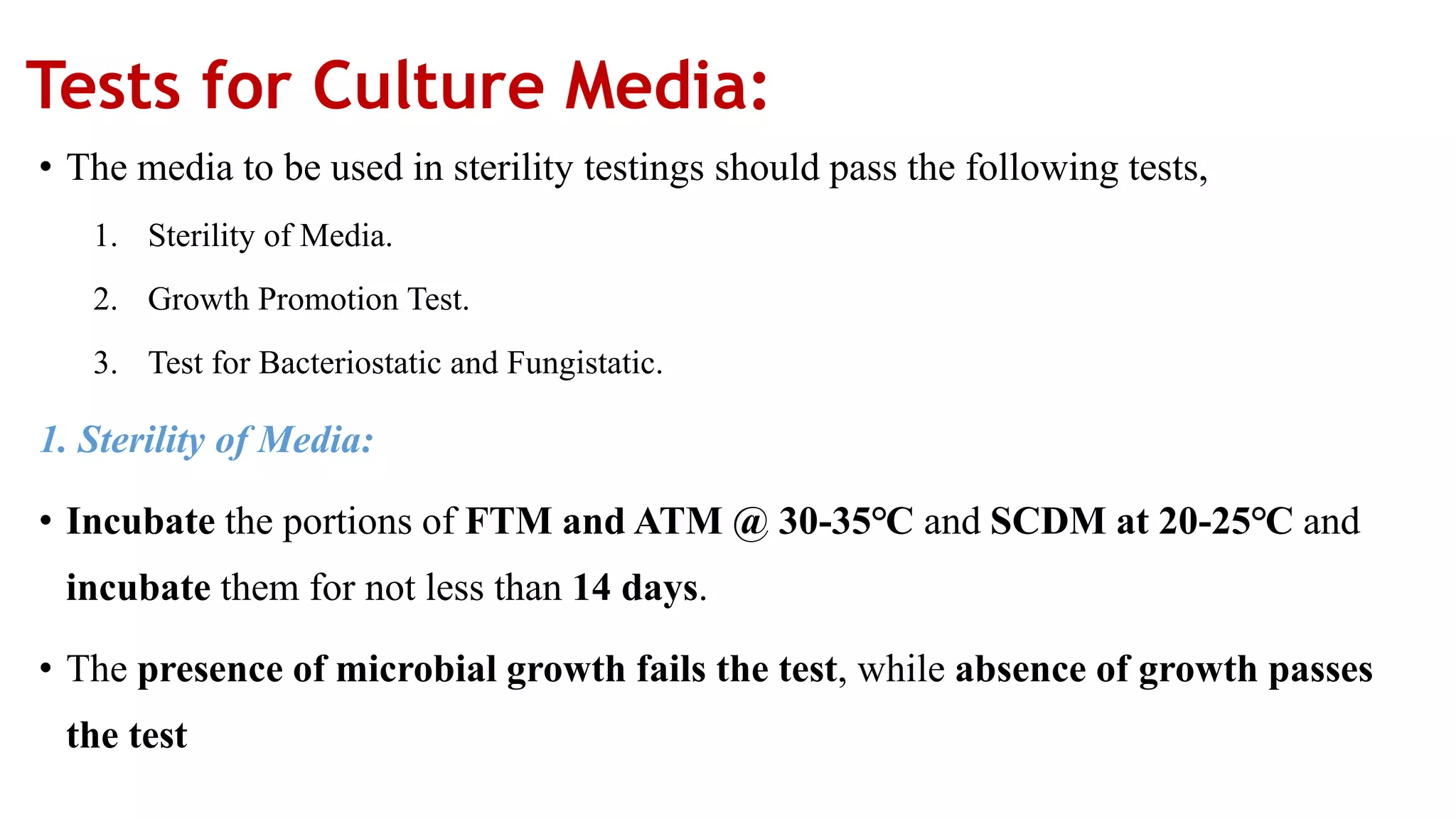 Sterility testing products (solids, liquids, ophthalmic and other ...