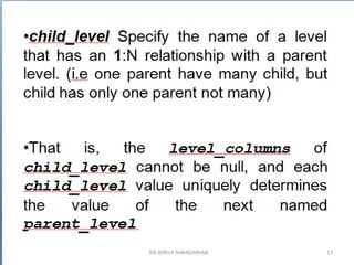 Part 6 create dimension hierarchy | PDF | Databases | Computer Software and Applications
