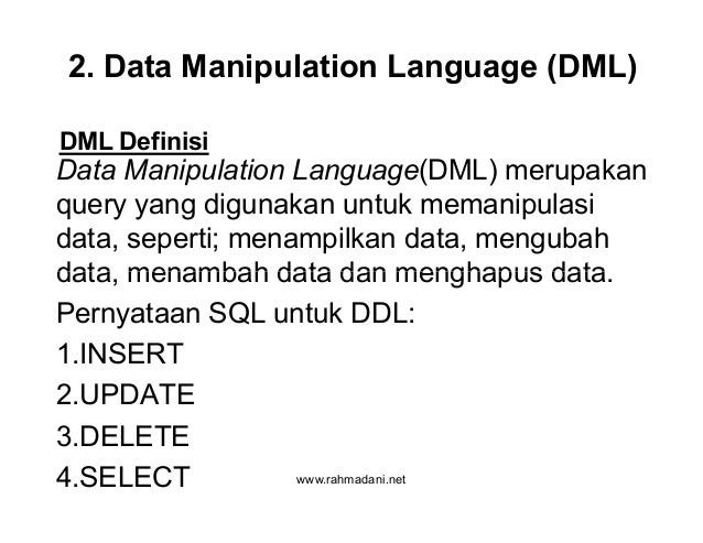 Part 6 ddl dan dml (case studiies)