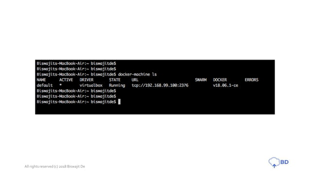 Part 6 Docker Toolbox Mac Pptx Operating Systems Computer
