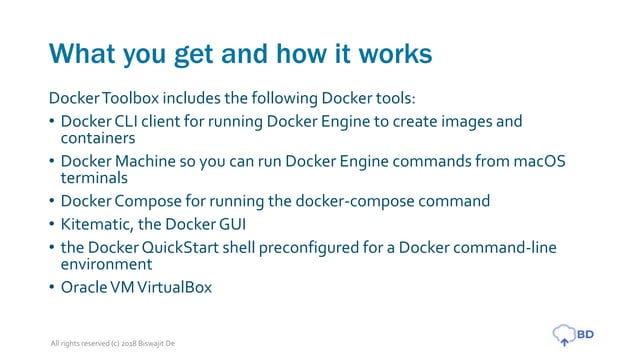 Part 6 Docker Toolbox Mac Pptx Operating Systems Computer