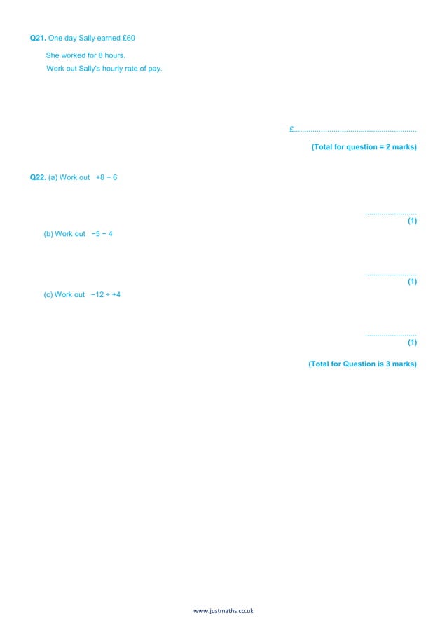 Part 6 final countdown - questions | PDF