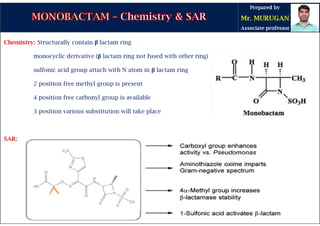 MC - III, Unit - 1, Part 6 - Monobactam.pdf